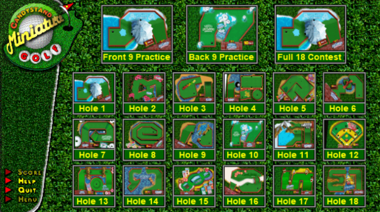 Candystand Miniature Golf - OneWeakness